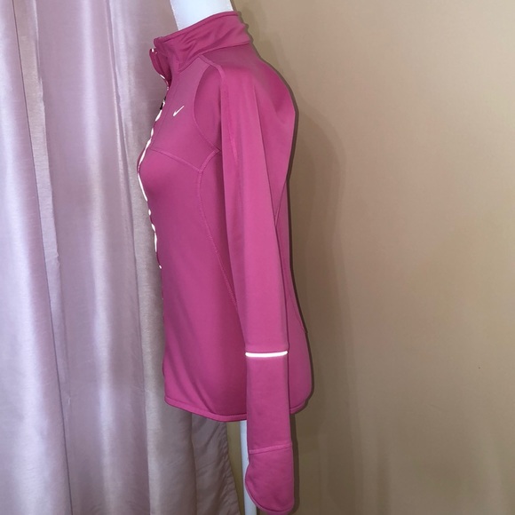 Nike | Jackets & Coats | Nike Dry Fit Light Weight Pink Running Jacket ...